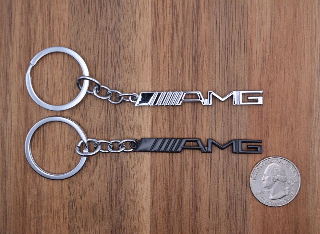 Mercedes AMG Logo Keychain - Etsy