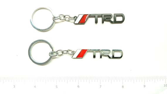 Toyota TRD Logo Keychain | Etsy