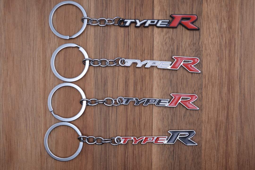 Honda Type R Logo Keychain - Etsy