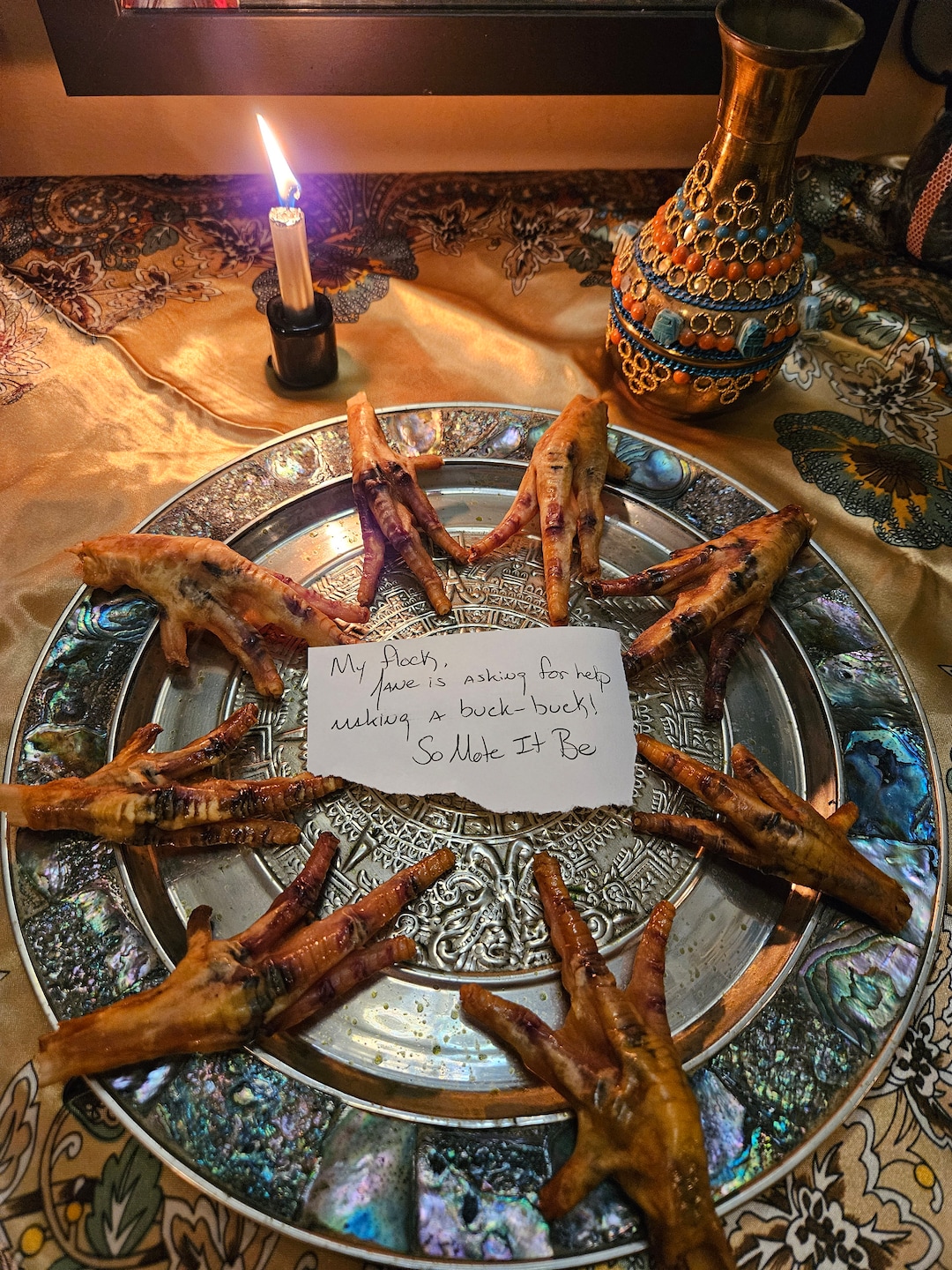 Chicken Foot Money Spell - Etsy