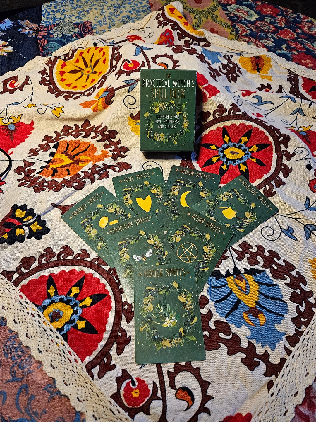 The Practical Witch's Spell Deck Card Reading - Etsy