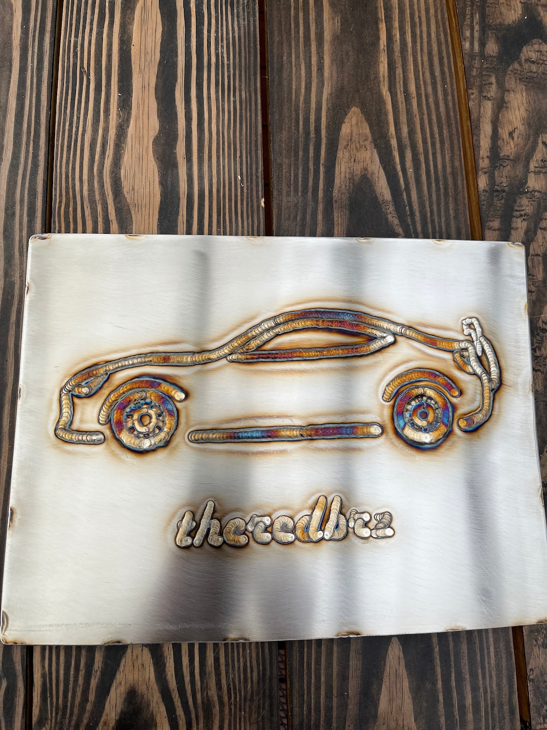 Custom Weld Art Plaque - Etsy