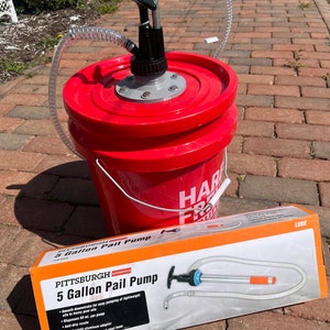 3D Printed Oil Pump Adapter for 5 Gallon Bucket - Etsy
