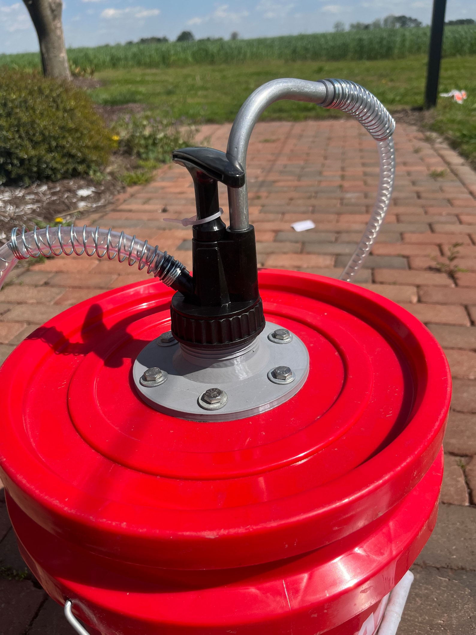 3D Printed Oil Pump Adapter for 5 Gallon Bucket - Etsy