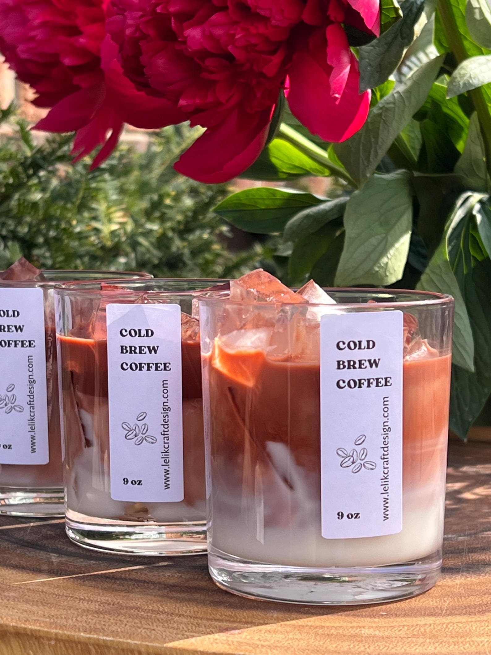 Cold Brew Coffee Candle 9 Oz | Ice Coffee Candle | Gift for Coffee ...