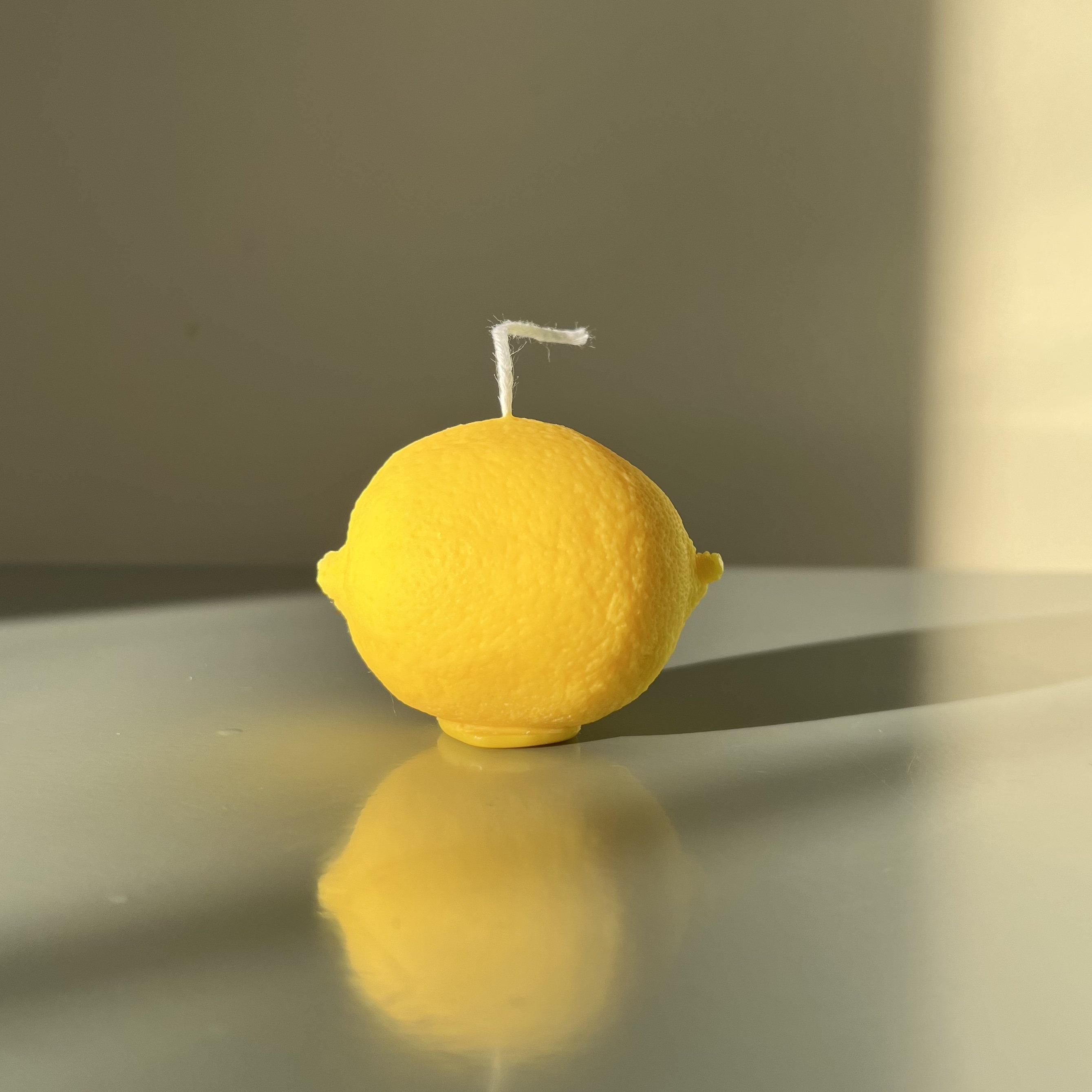Set of 3 Lemon Candles | Summer Table Decor | Summer Wedding Decor ...