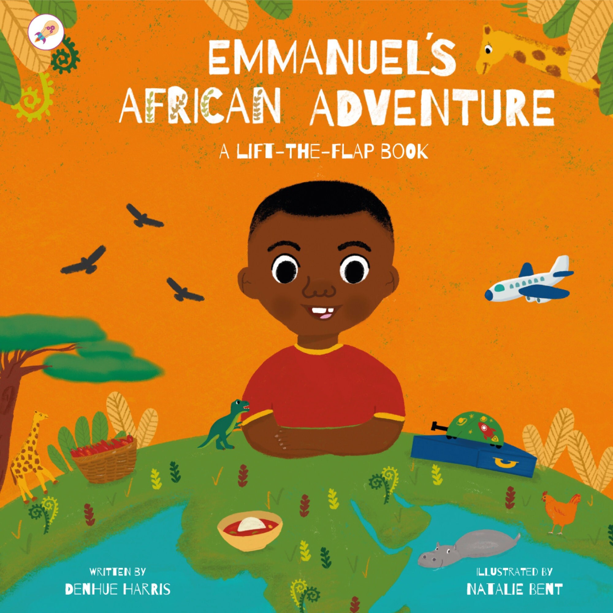 Childrens Book, Flap Book, Emmanuel's African Adventure, Ages 0-5 Years ...