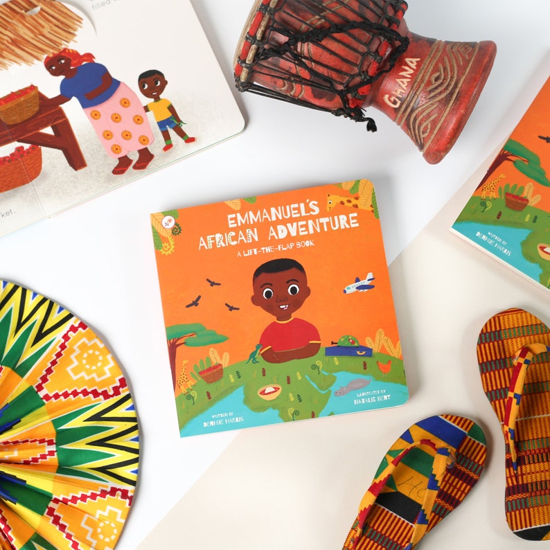 Children’s Book, Flap Book, Emmanuel's African Adventure, Ages 0-5 ...