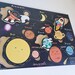 Wooden Solar System, Children's Puzzle, Planet's Puzzle, Space Puzzle ...