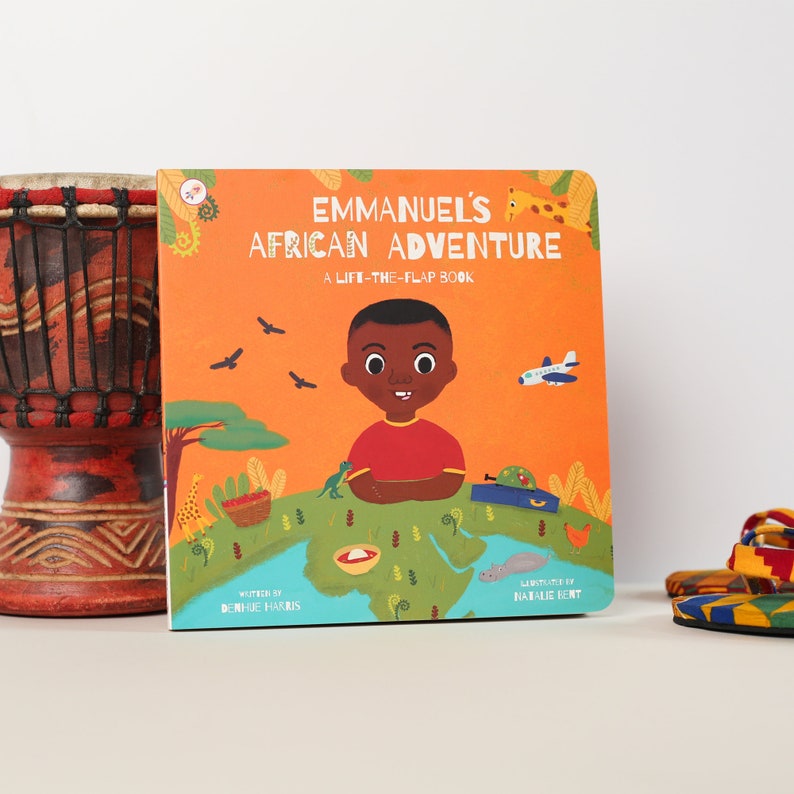 Children’s Book, Flap Book, Emmanuel's African Adventure, Ages 0-5 ...