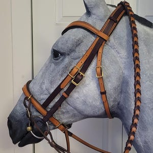 Convertible Sidepull/bit Bridle Hand Made - Etsy