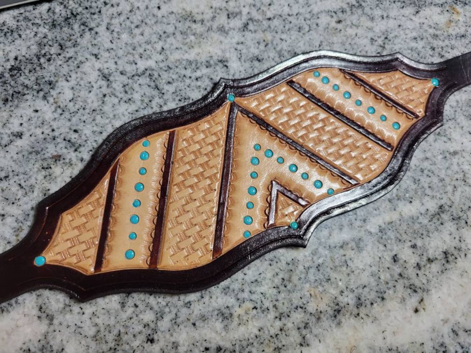 Pattern: Fancy Scalloped Bronc Halter & Noseband Templates for ...