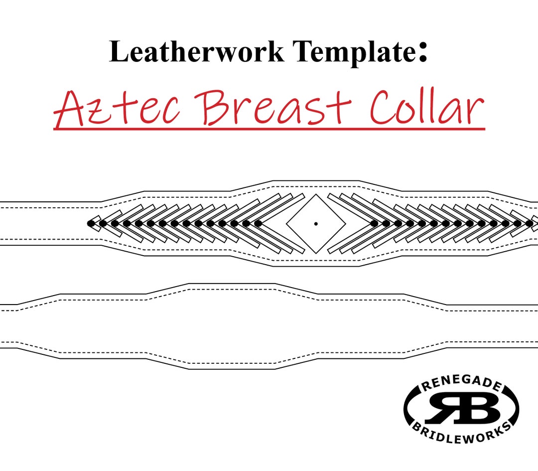 Template: Aztec Breast Collar - Etsy