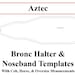 Template: Simple Leather Slobber Straps - Etsy