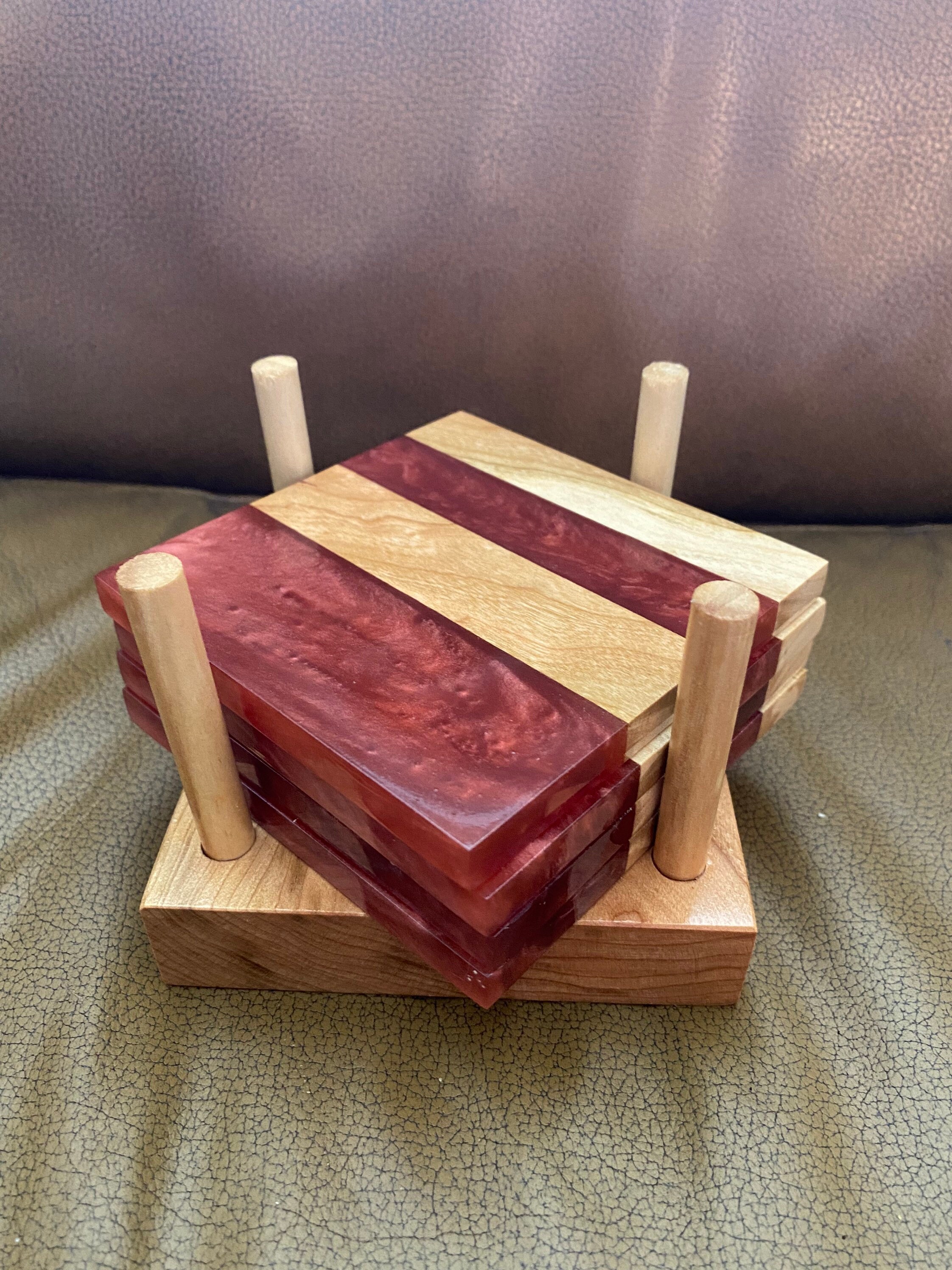 Epoxy Coasters - Etsy