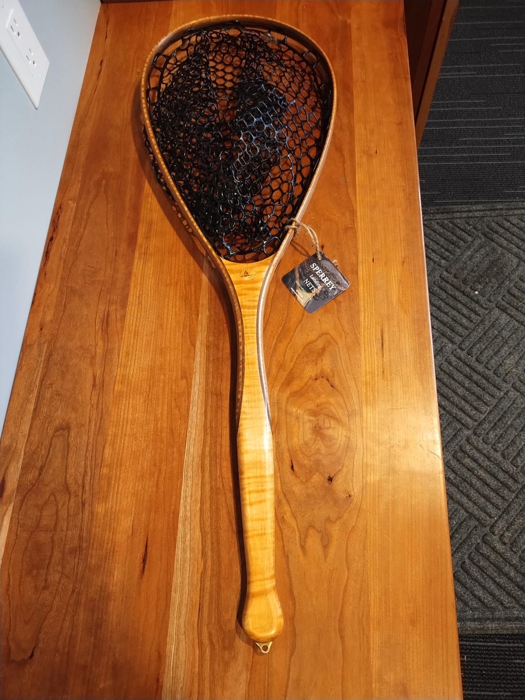 Handcrafted Hardwood Trout Landing Net - Etsy