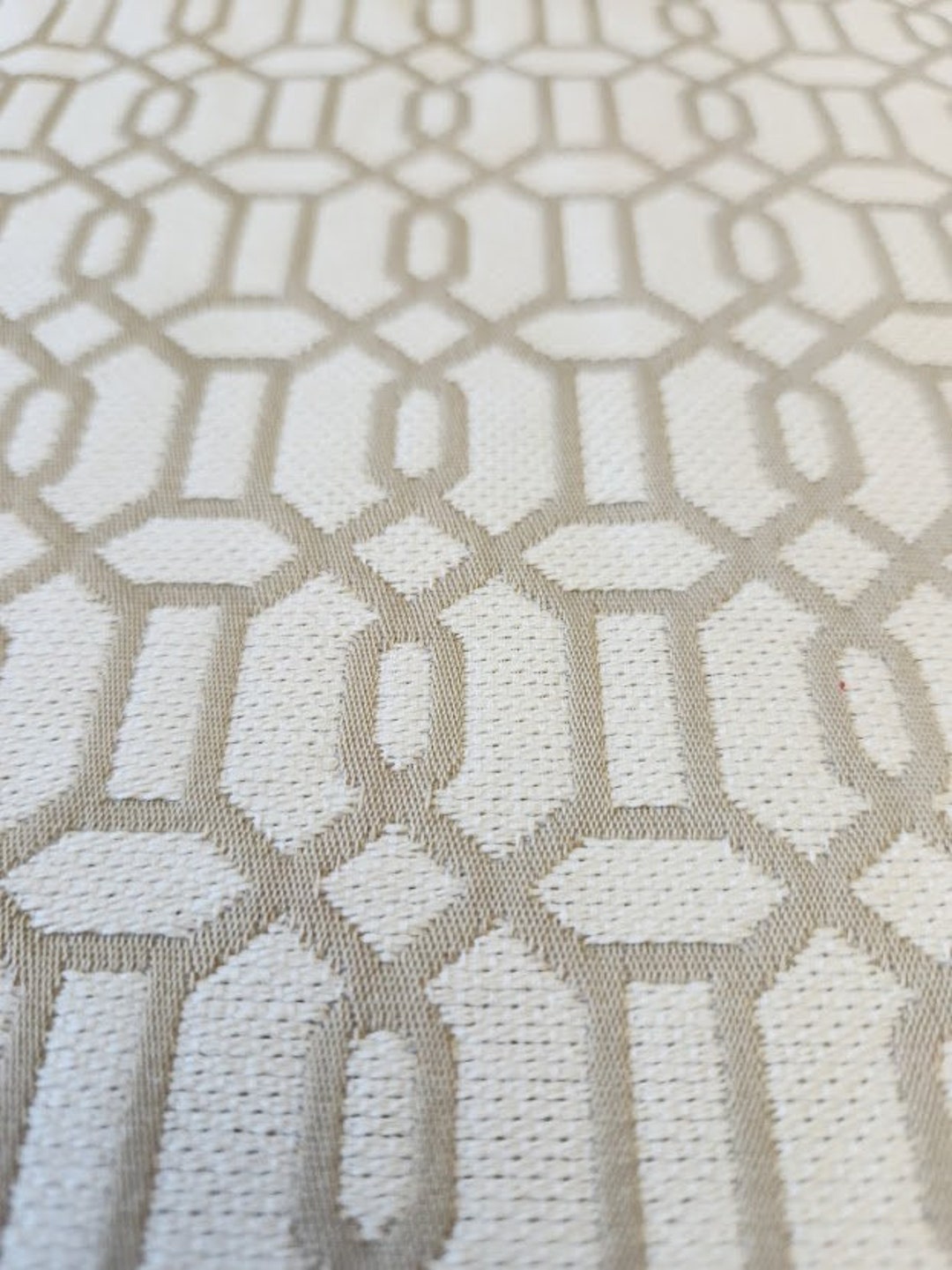 Tan Lattice Fabric Sold by the Yard - Etsy