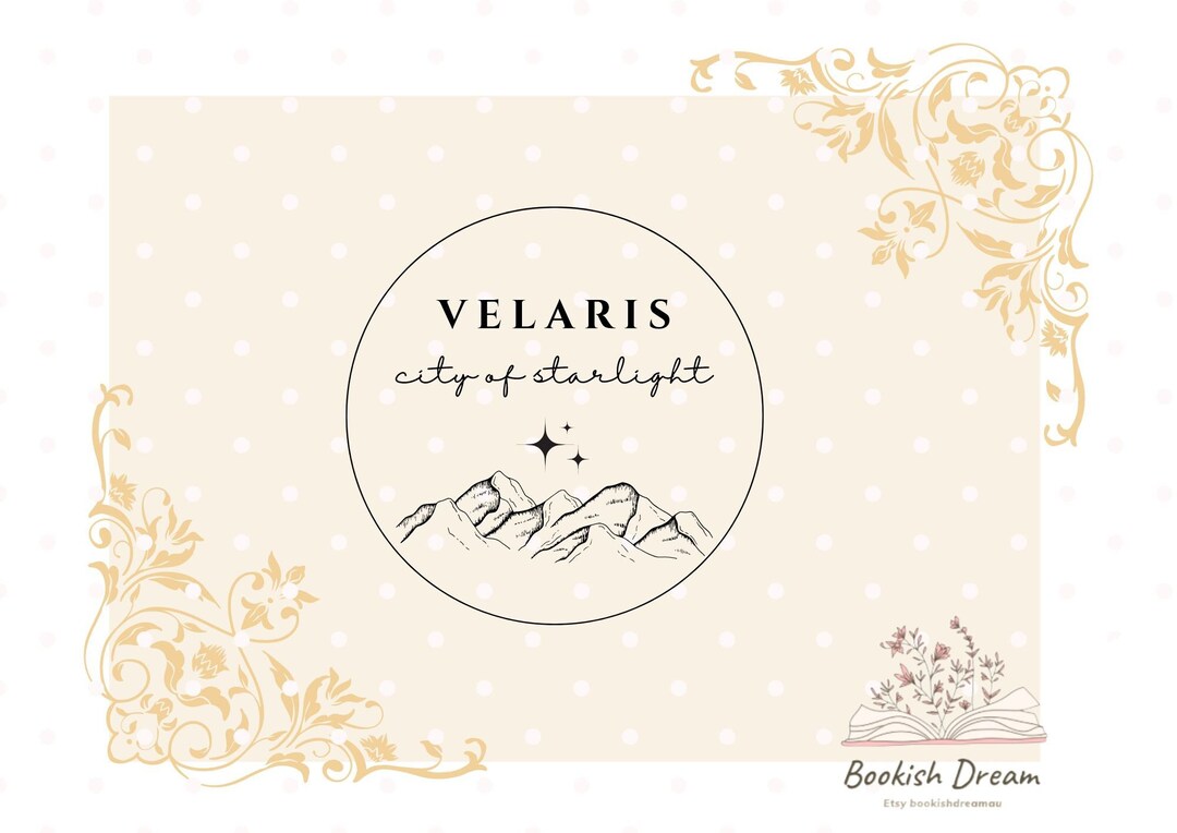 ACOMAF SVG File, Velaris, PNG, Court City of Starlight, Rhysand Feyre ...