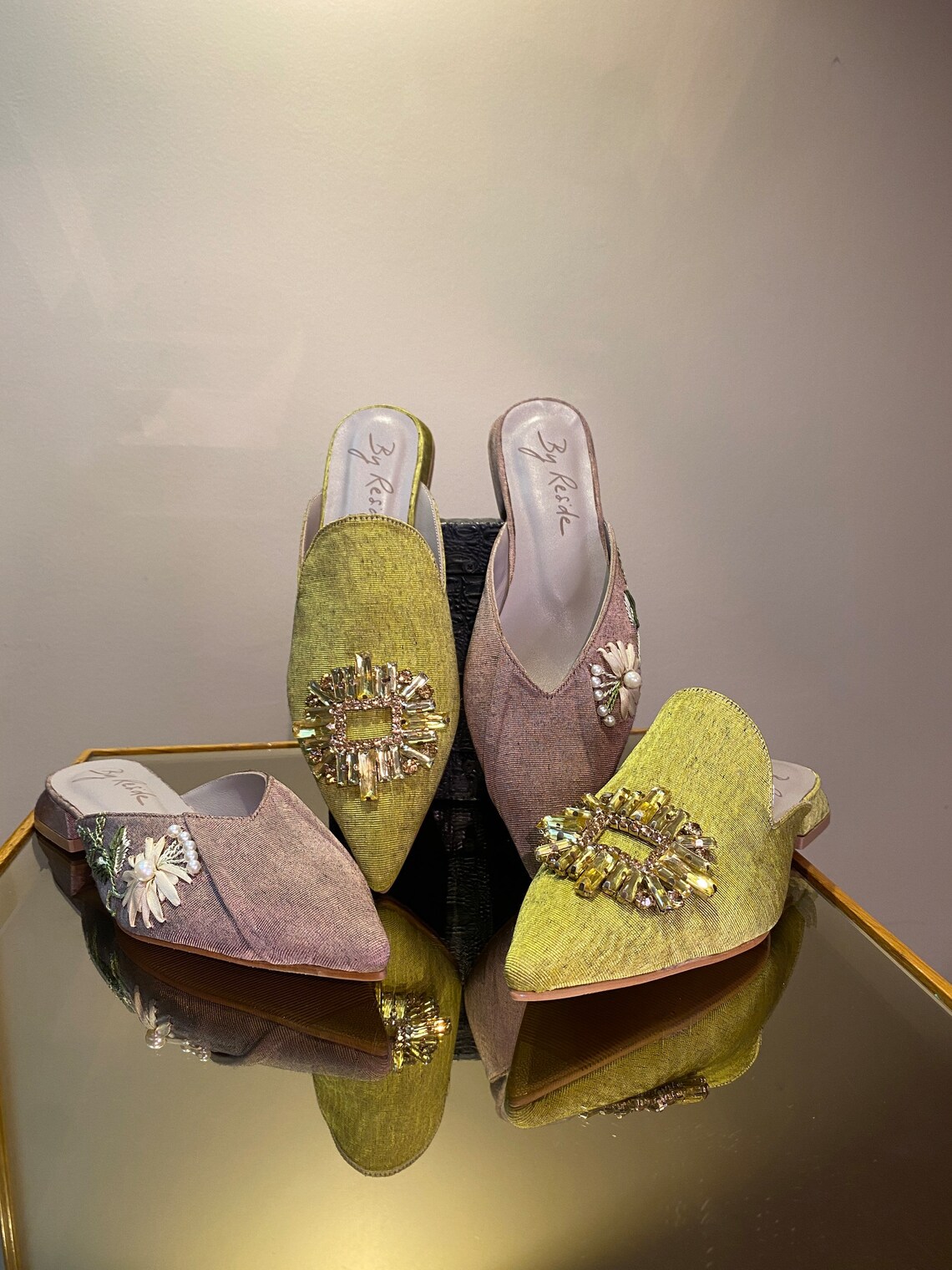 Silk Handwoven Fabrik Handmade Slippers Shoe, Made in Istanbul, Every ...