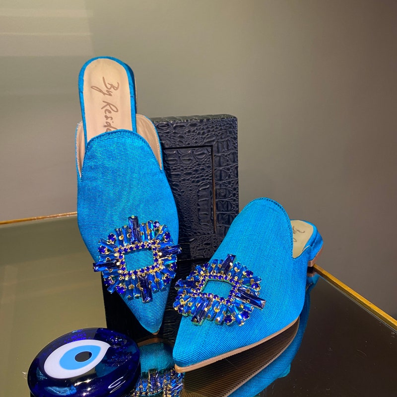 Turquoise Shoes - Etsy