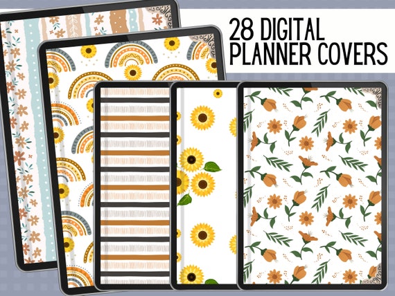 Digital Planner Covers Goodnotes Covers Digital Notebook - Etsy