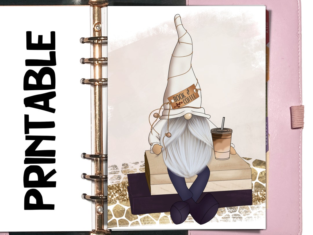 Gnome Planner Dashboard, Printable Planner Dashboard, Gnome Dashboard ...