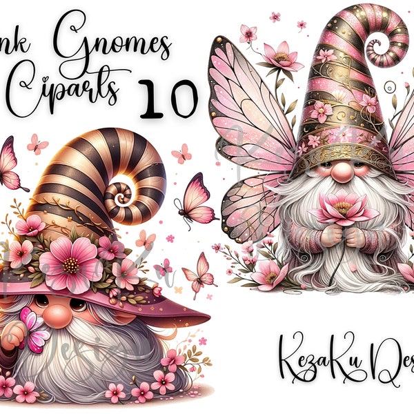 Butterfly Gnomes - Etsy