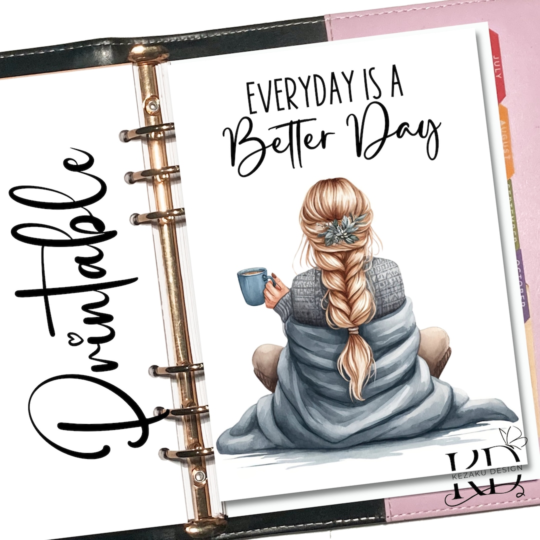 PRINTABLE Motivational Dashboard, Pdf-printable Planner Dashboard, Book ...