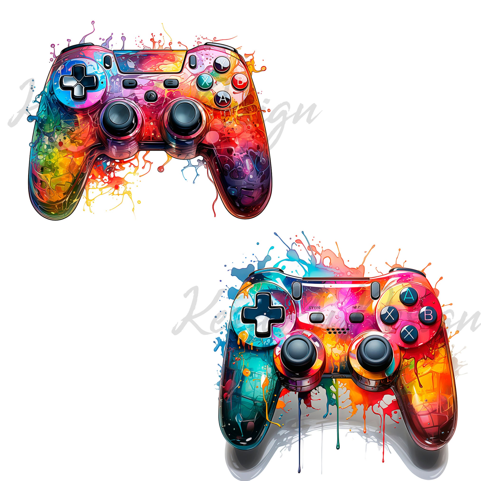 Game Controller Clipart 12 High-quality Jpgs, Playstation Controller ...