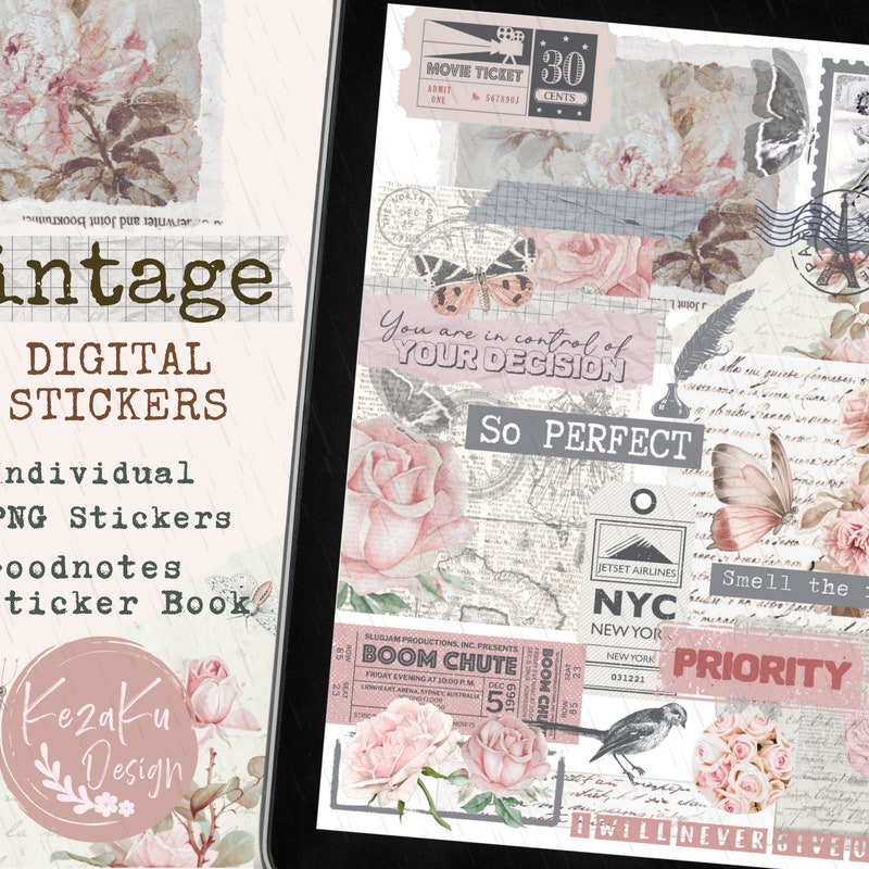 Digital Vintage - Etsy