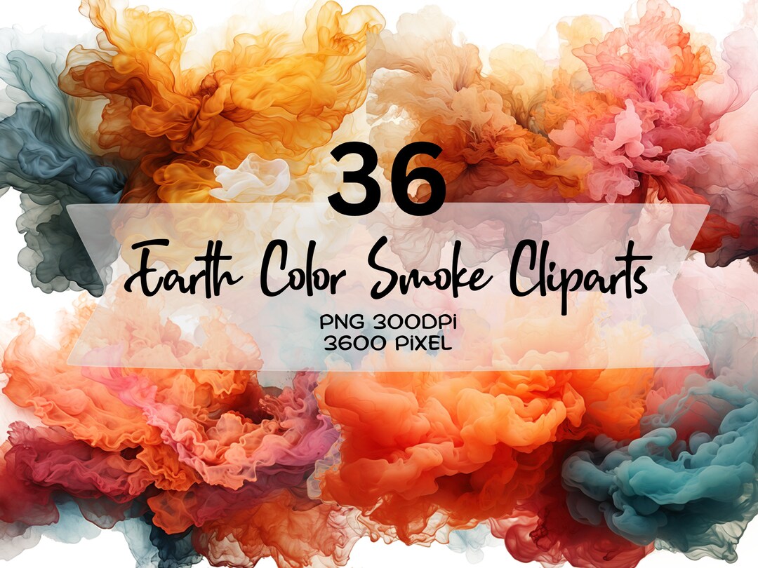 Earth Color Smoke Cliparts, PNG Color Smoke , Bright Smoke Cilparts ...