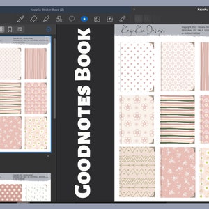 Pink Digital Planner Covers Goodnotes Covers Digital - Etsy