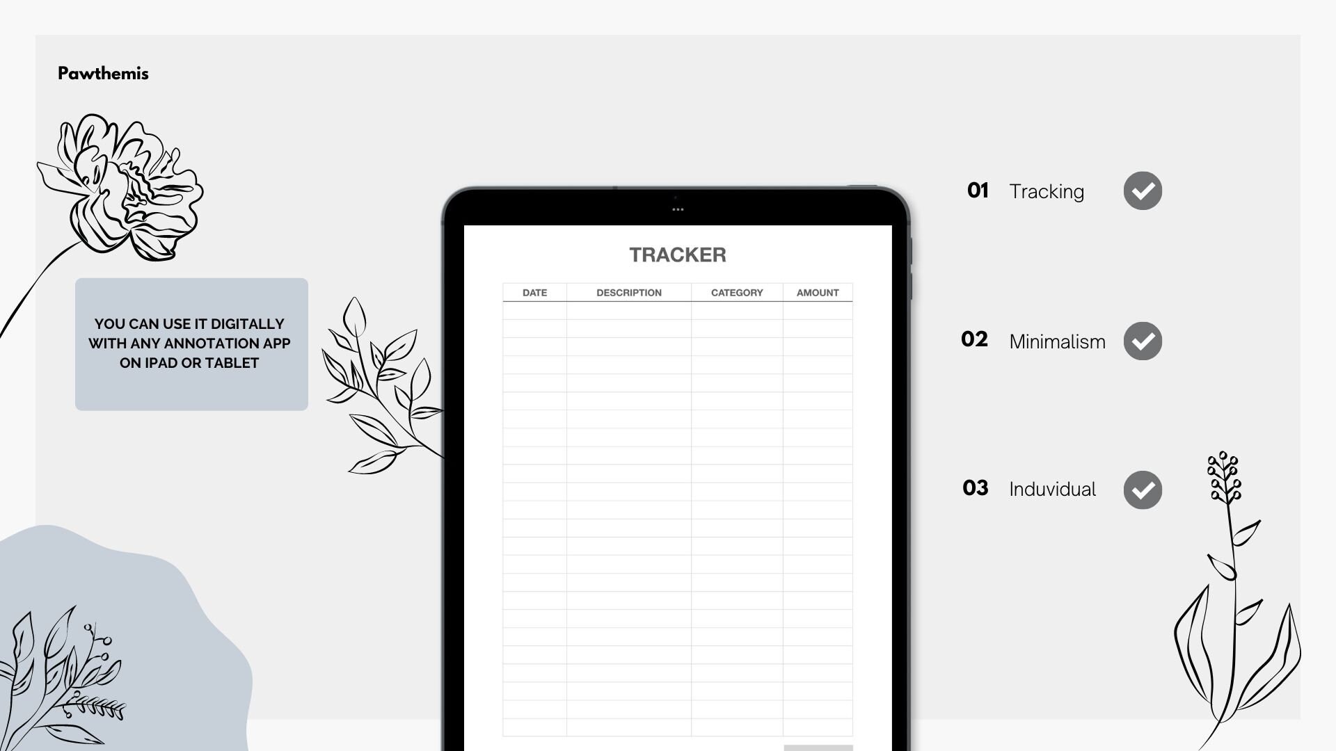 Basic Digital Budget Planner - Goodnotes and More, Printable - Etsy