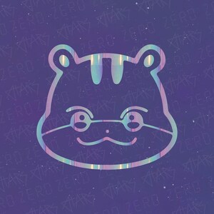Animal Character Vinyl Decal Sticker for Light Stick, Car, and Laptop ...