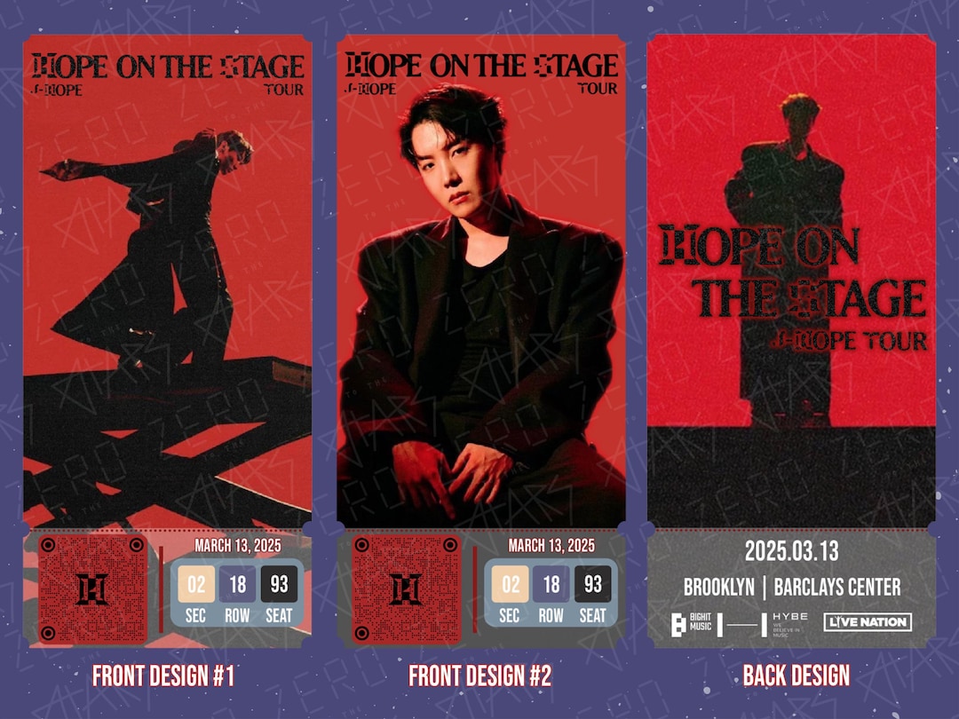 J-hope | Hope on the Stage Tap to Scan for Spotify Playlist Setlist ...