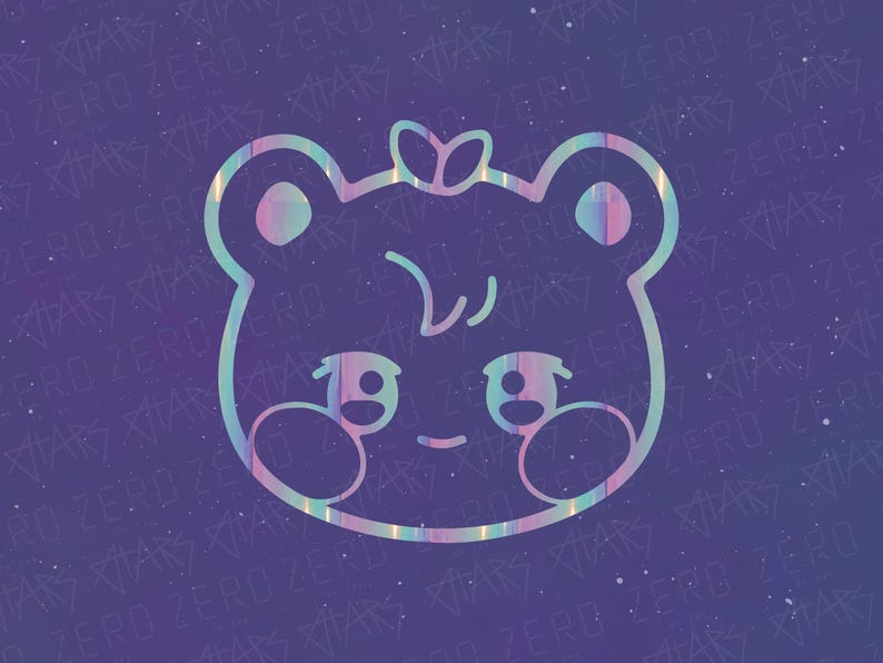 Animal Character Vinyl Decal Sticker for Light Stick, Car, and Laptop ...