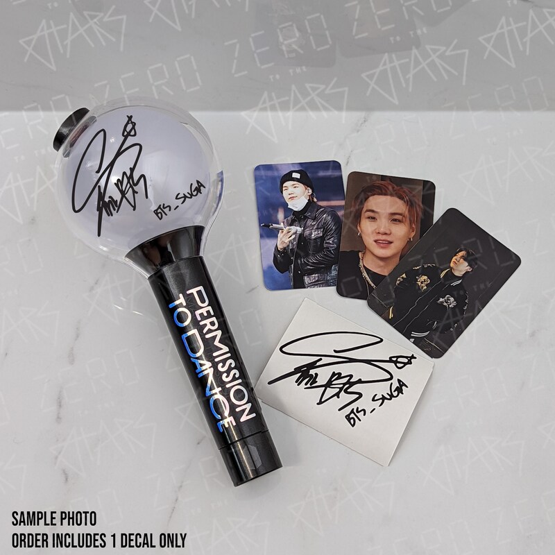 Bts V Autograph - Etsy