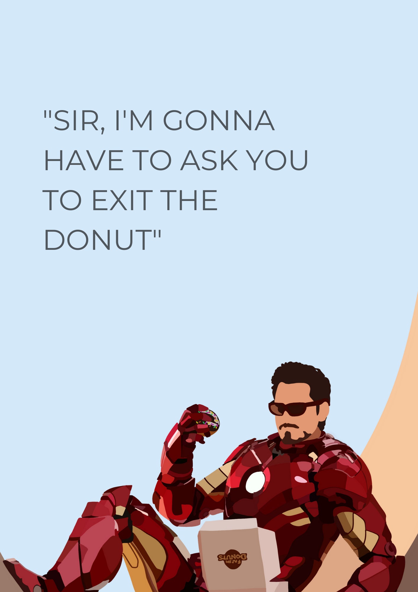 Iron Man 2 Quote Digital Art Print Marvel A4/A6 - Etsy