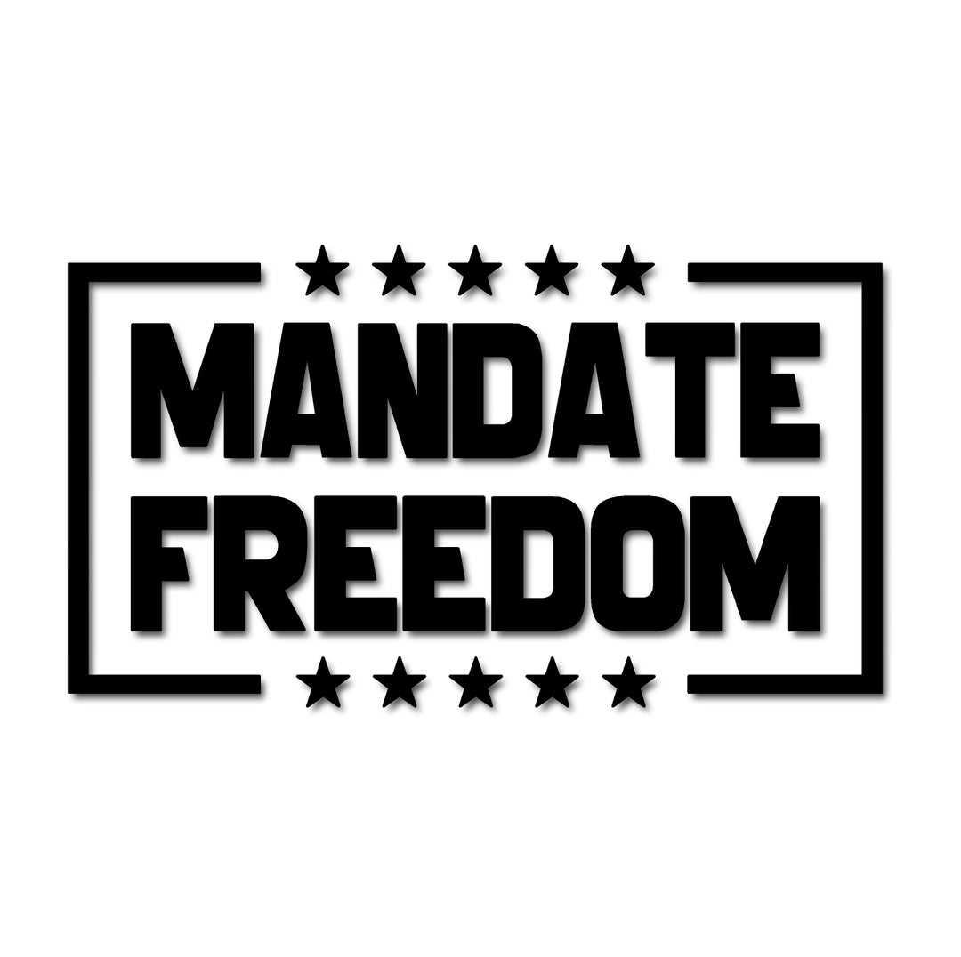 Mandate Freedom Decal - Stars - Freedom Convoy - Etsy