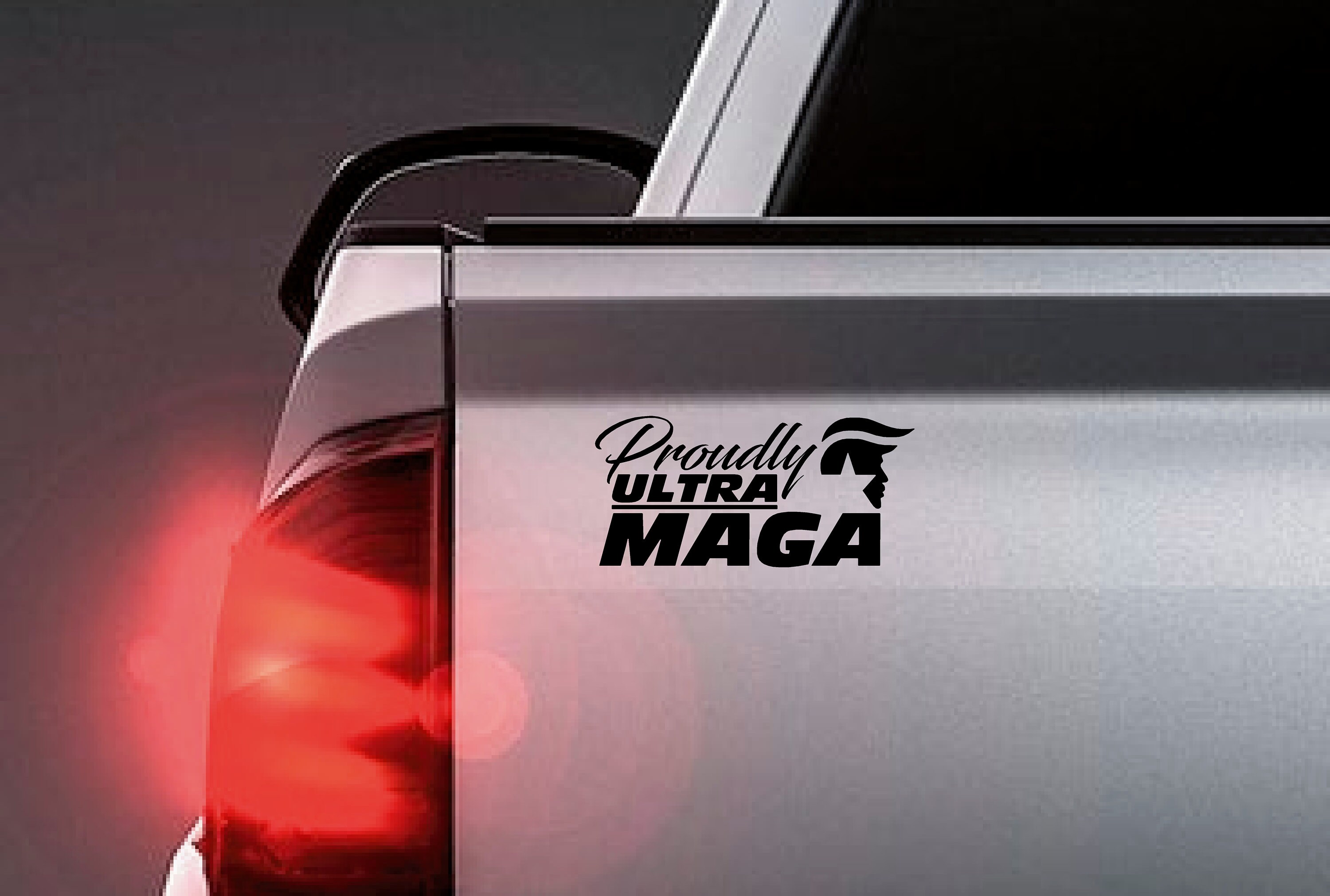 Proudly Ultra MAGA Decal - Etsy
