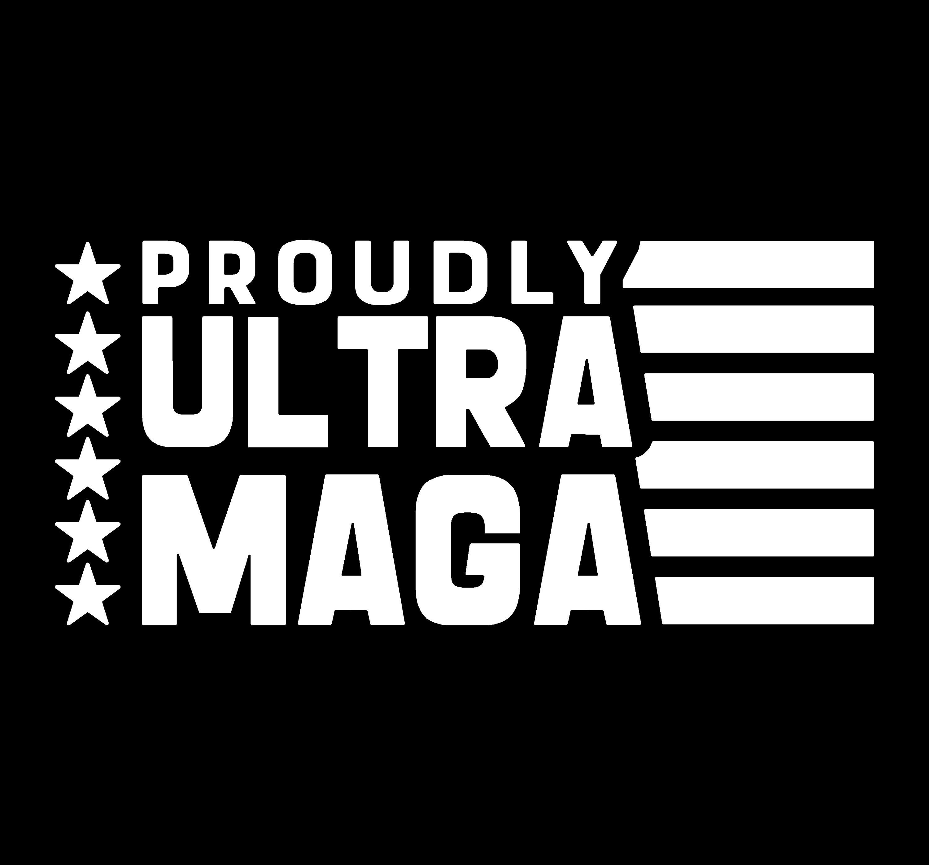 Proudly Ultra MAGA Stars Decal - Etsy