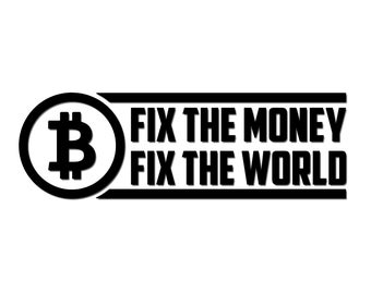 Bitcoin Car Decal - Etsy