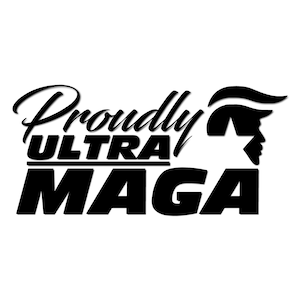 Proudly Ultra MAGA Decal - Etsy