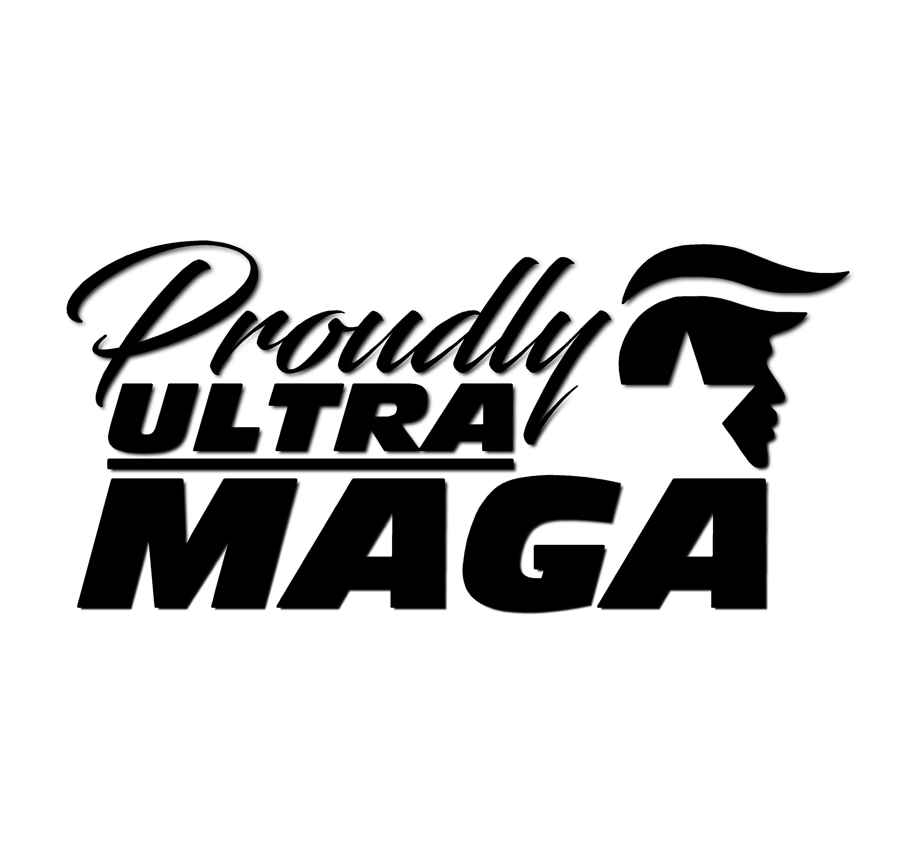Proudly Ultra MAGA Decal - Etsy