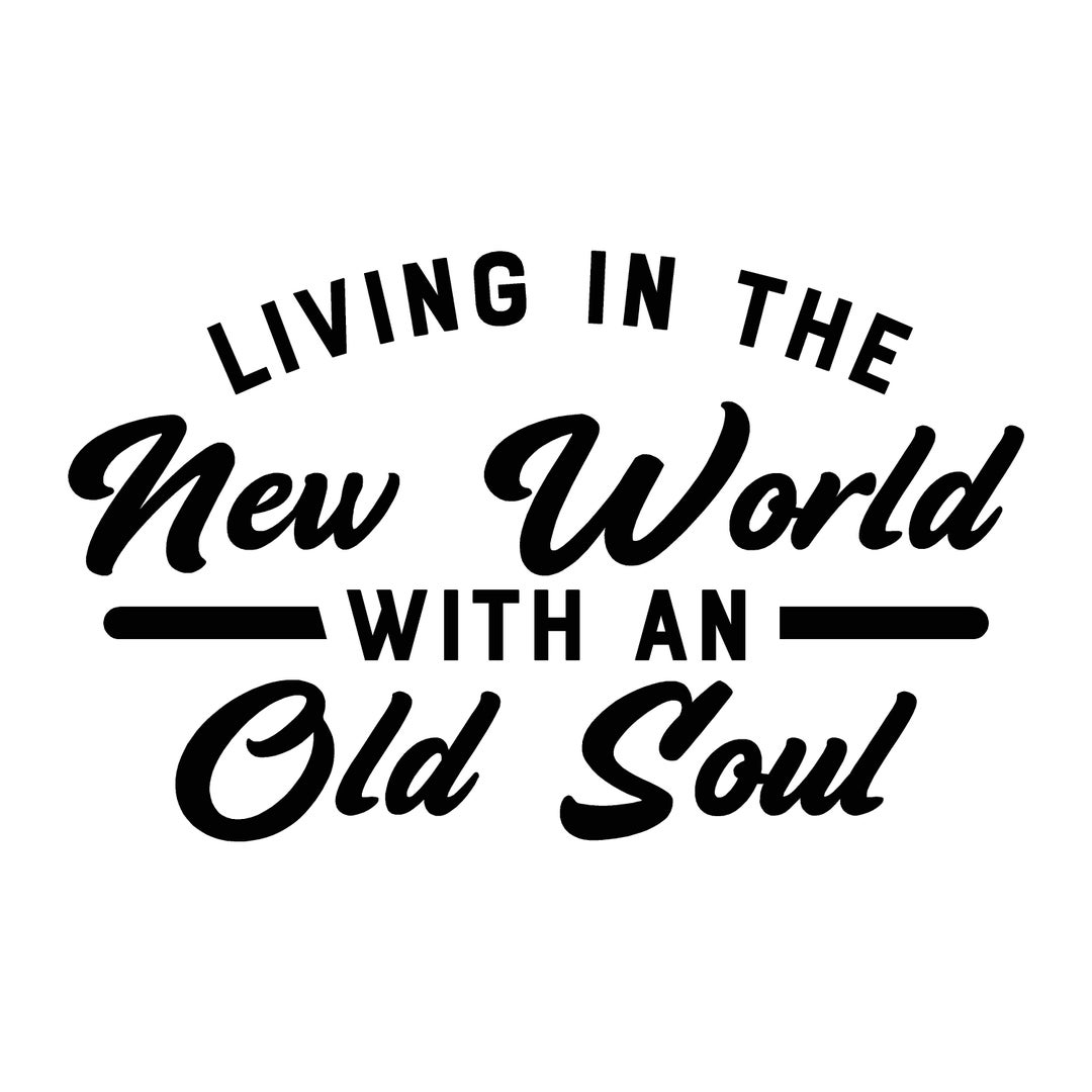 Oliver Anthony - Living in the New World With an Old Soul Decal - Rich ...