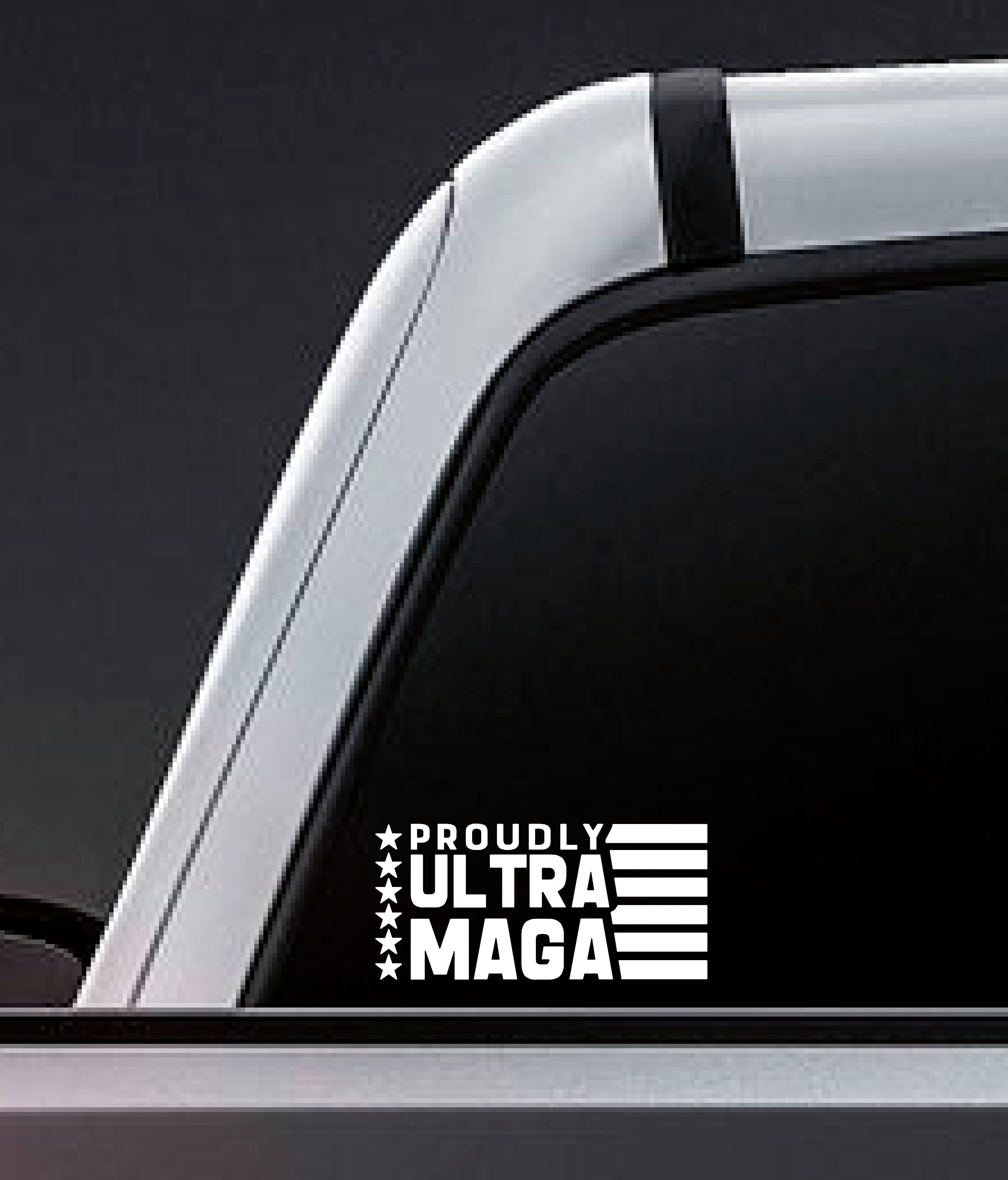 Proudly Ultra MAGA Stars Decal - Etsy