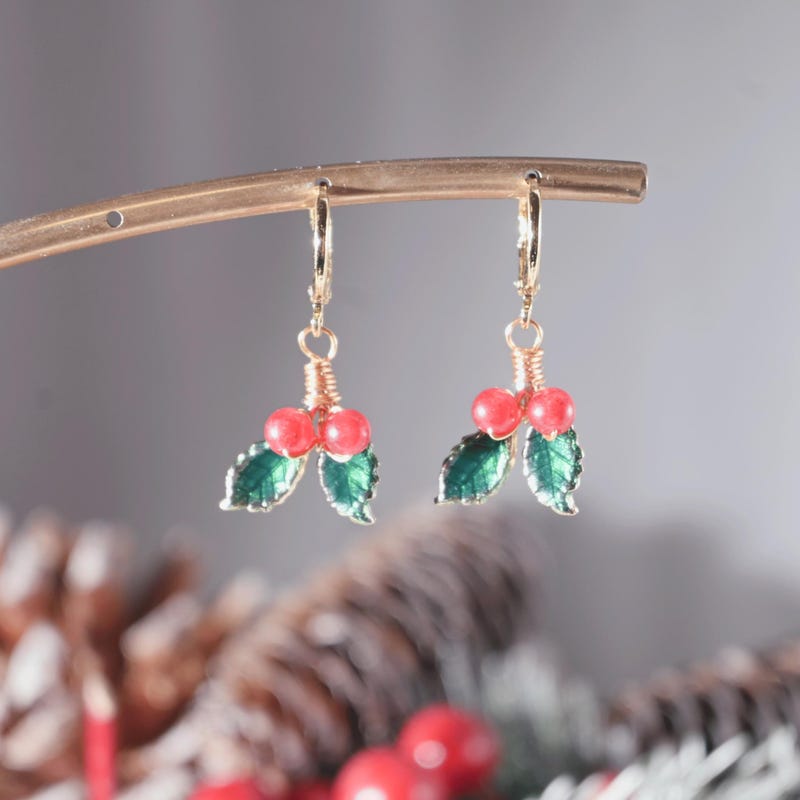 Holly Earrings - Etsy