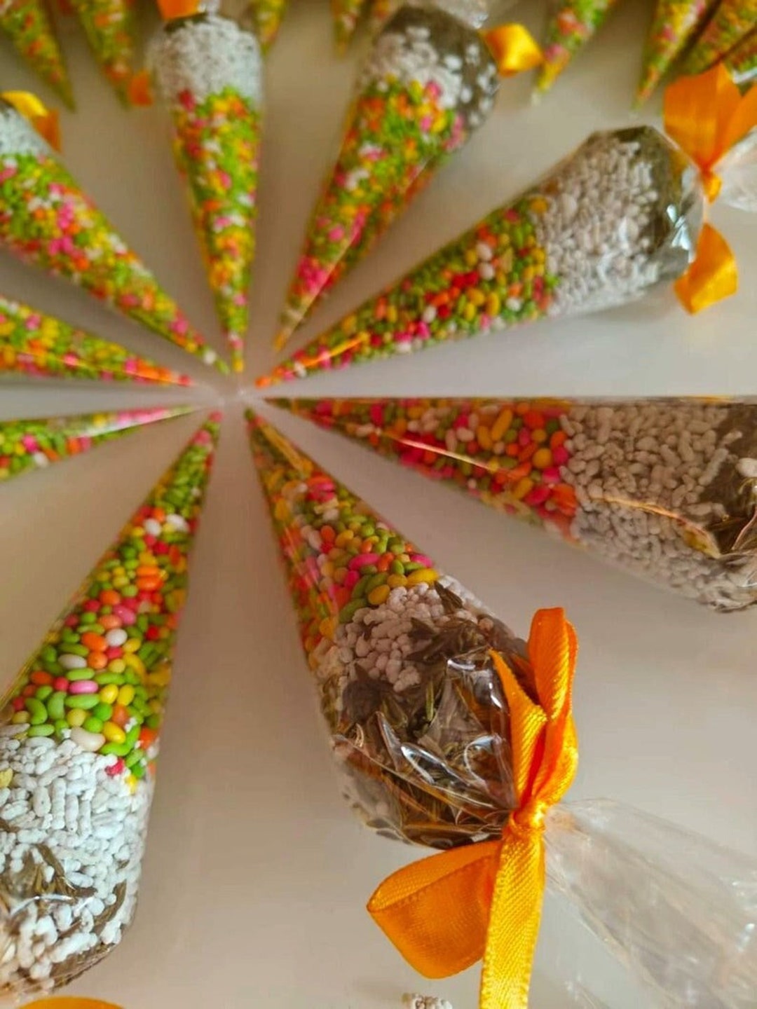 Bulk Mouth Freshener Cones Mukhwas Cones Indian Saunf Favors Cones ...