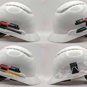 Wolf Clips - Hard Hat Clip Collection - 4 Pack - Durable Tough Watch ...