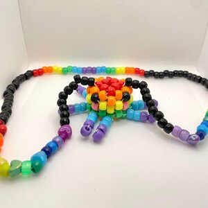 CUSTOM Kandi Octopus 3D Pendant Necklace - Choose the Colors & Chain ...